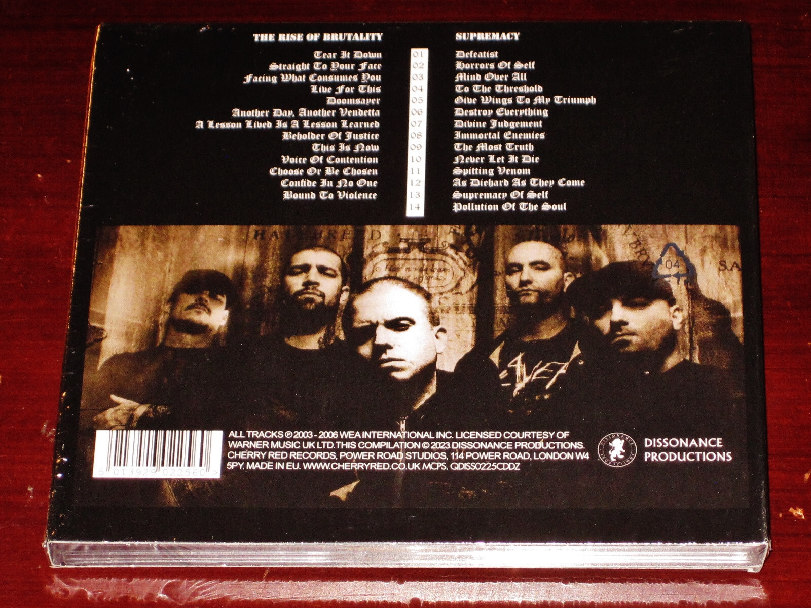 Hatebreed: The Rise Of Brutality + Supremacy 2 CD Set 2023 Dissonance ...
