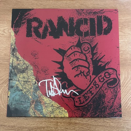 * TIM ARMSTRONG * signed vinyl album * RANCID * LET'S GO * 1 | eBay