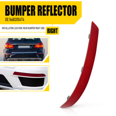 Rear Right Bumper Reflector For Benz Mercedes GL GL350 GL450 2013-16 ...