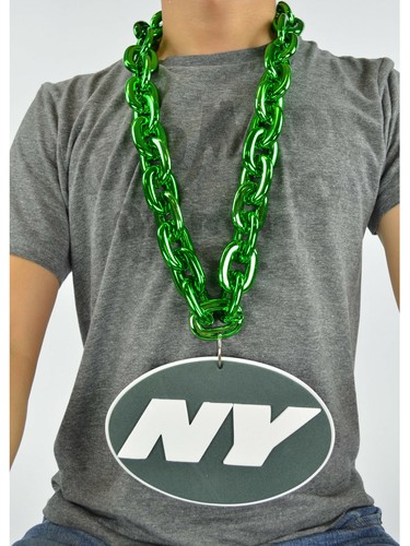 New NFL PICK YOUR TEAM Fan Chain Necklace Foam | eBay