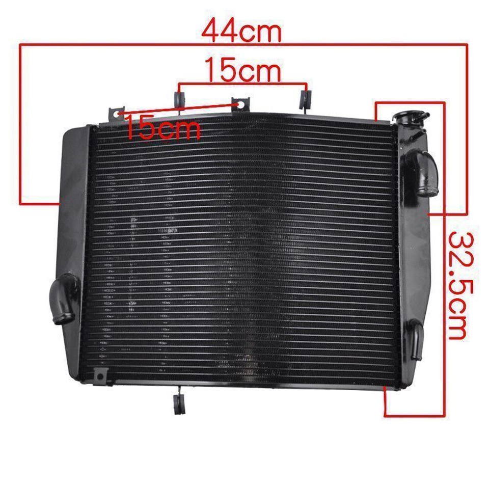 Aluminum Radiator Cooler Cooling For Kawasaki Ninja ZX14 ZX14R ZZR1400 ...