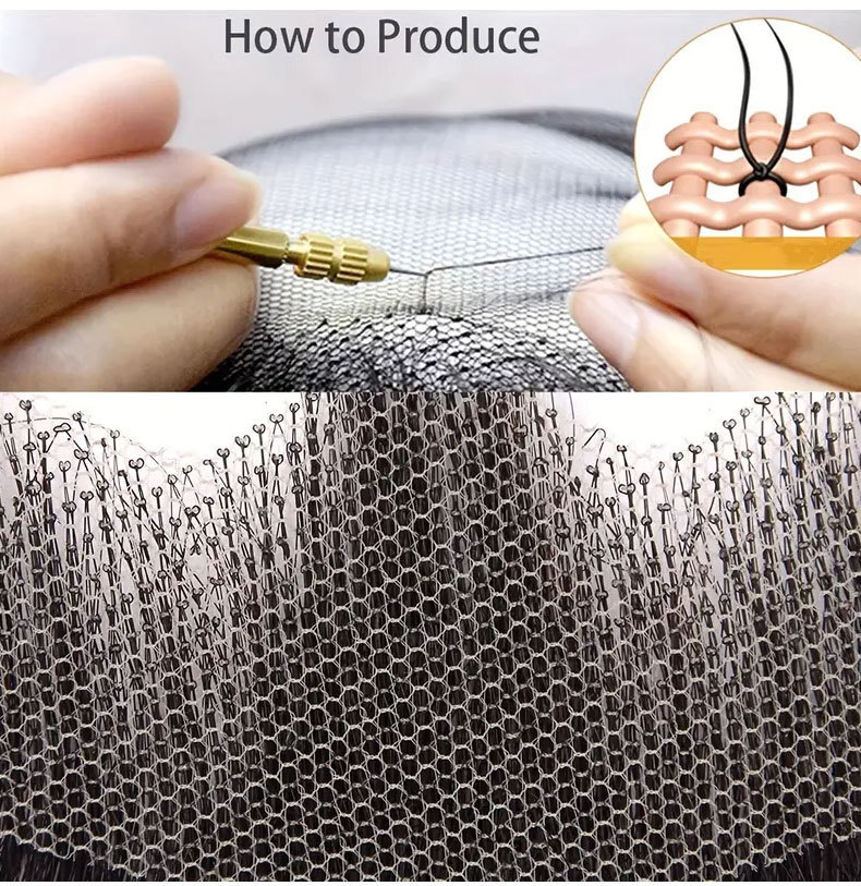 Seamless Lace Mustache Hand Made Human Hair Mustache Beard for Men ...