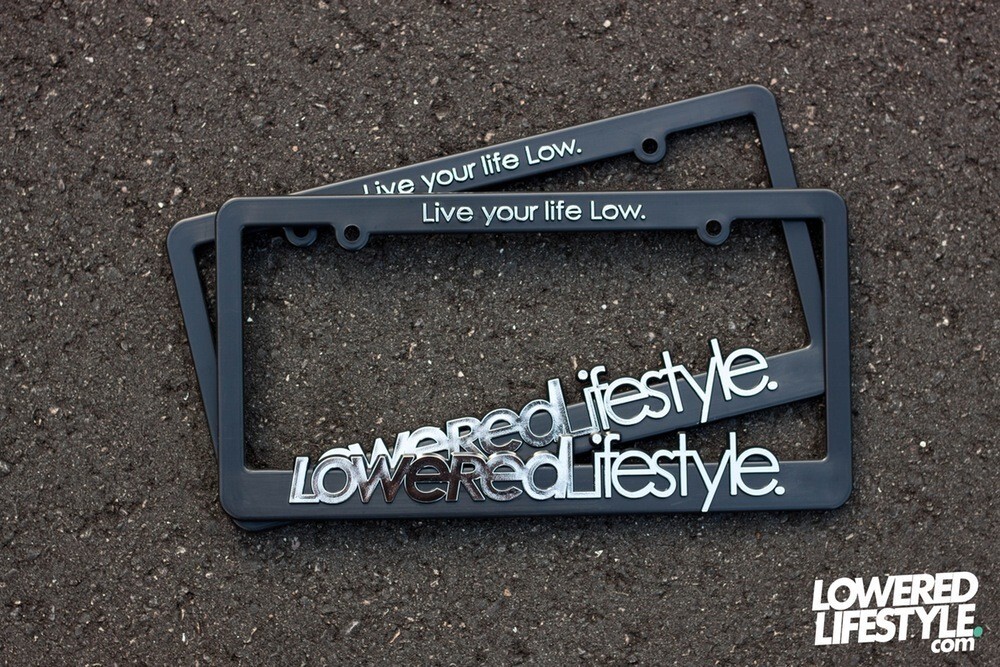 Lowered Lifestyle License Plate Frame I Removed The Front Plate And