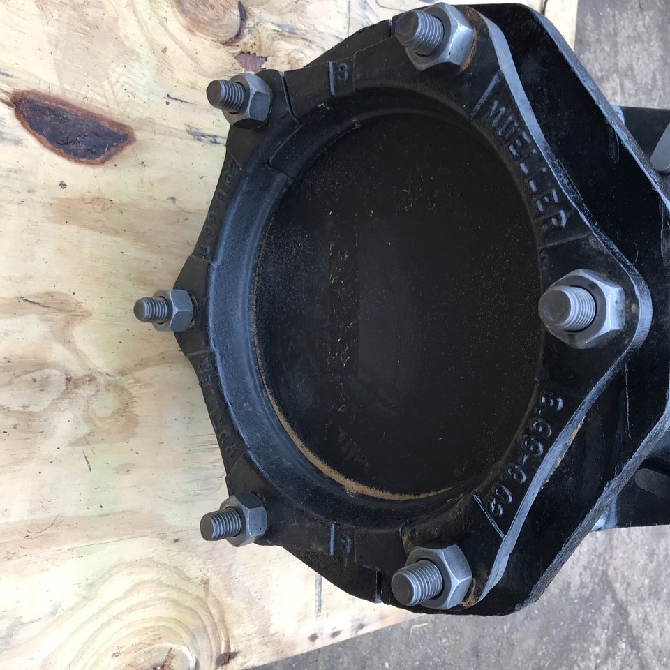 MUELLER H-615 MJ TAPPING SLEEVE 8” x 6” DI mechanical joint 8.99-9.62 ...