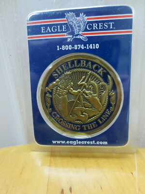 U.S. NAVY SHELLBACK Challenge Coin (Eagle Crest 3097) | eBay