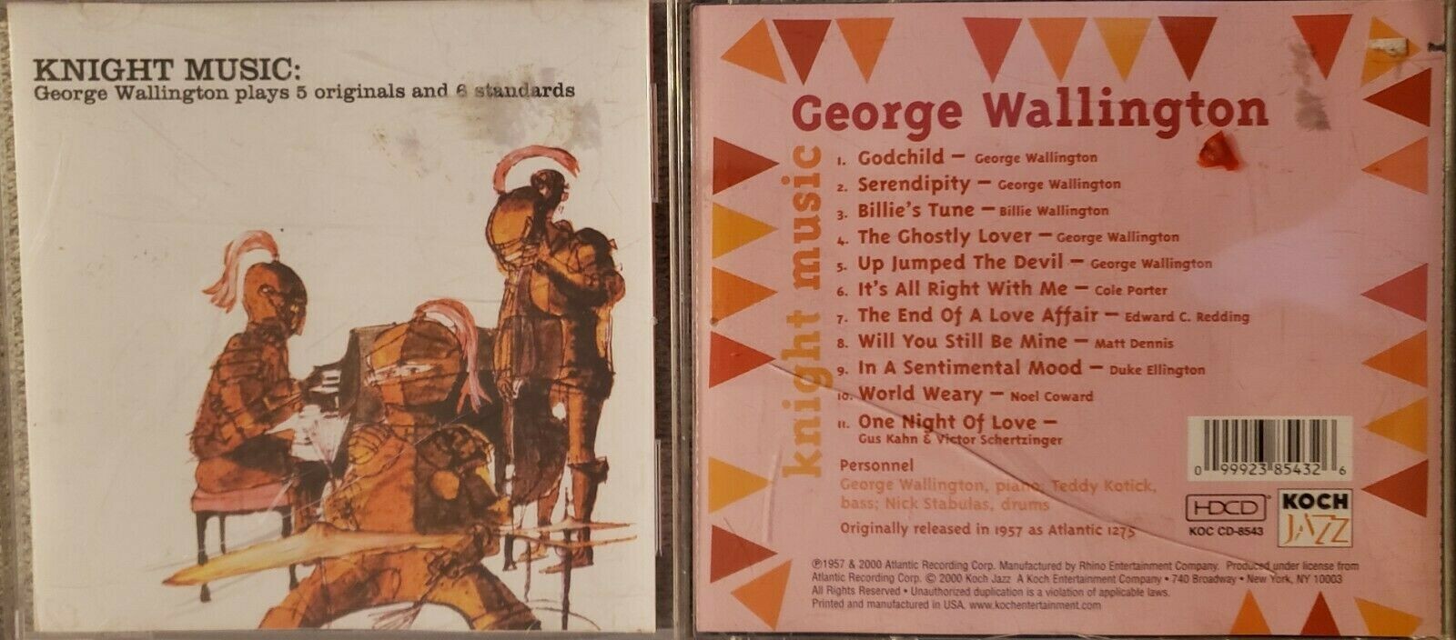 Knight Music George Wallington (CD, Apr-2000, Koch (USA)) FAST SHIP ...
