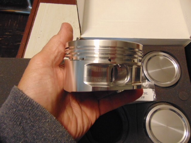 CP 5.4 Ford Modular 2V/4V Forged STROKER Pistons - .113" Dish" Bore 3. ...