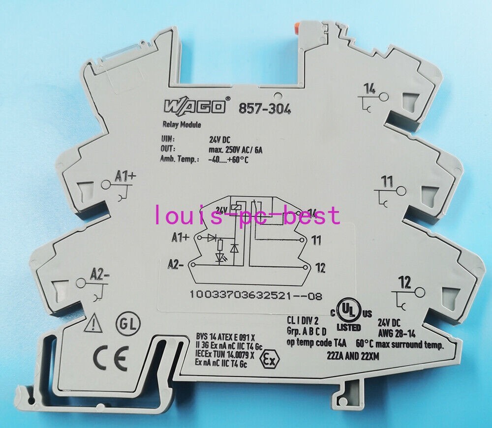 WAGO 857-304 JUMPFLEX Relay Module 24vdc for sale online | eBay
