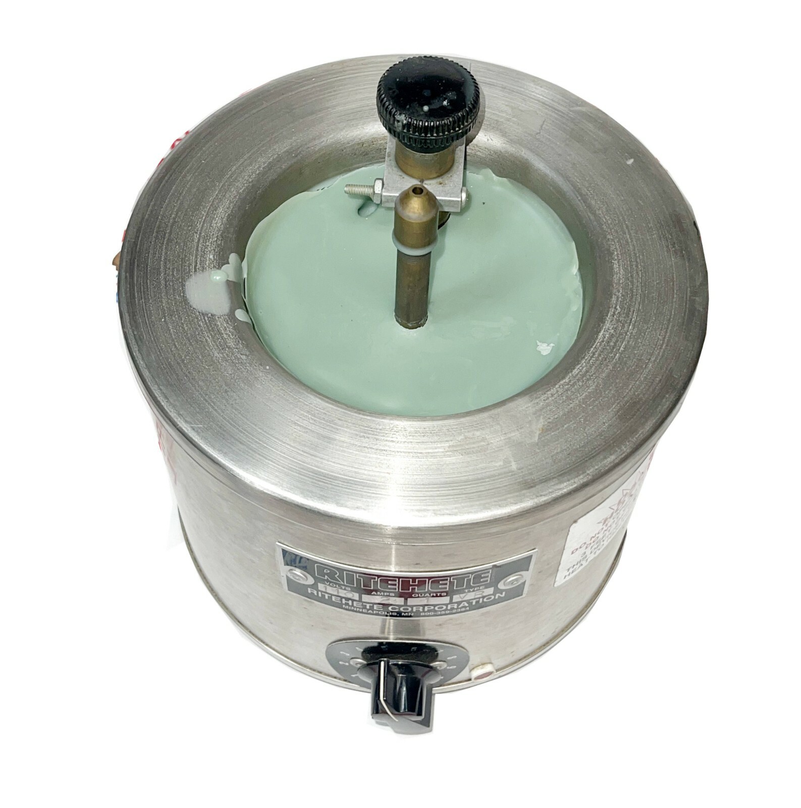 RITE HETE WAX INJECTOR MINI WAX MELTING POT 1 QUART USED WORKING ...