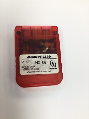 Memory Manager Card 8MB InterAct for Playstation 2 PS2 Console Video ...