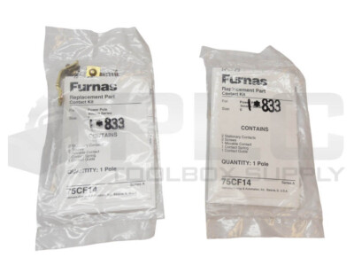 LOT OF 2 SEALED NEW FURNAS 75CF14 CONTACT KIT | eBay