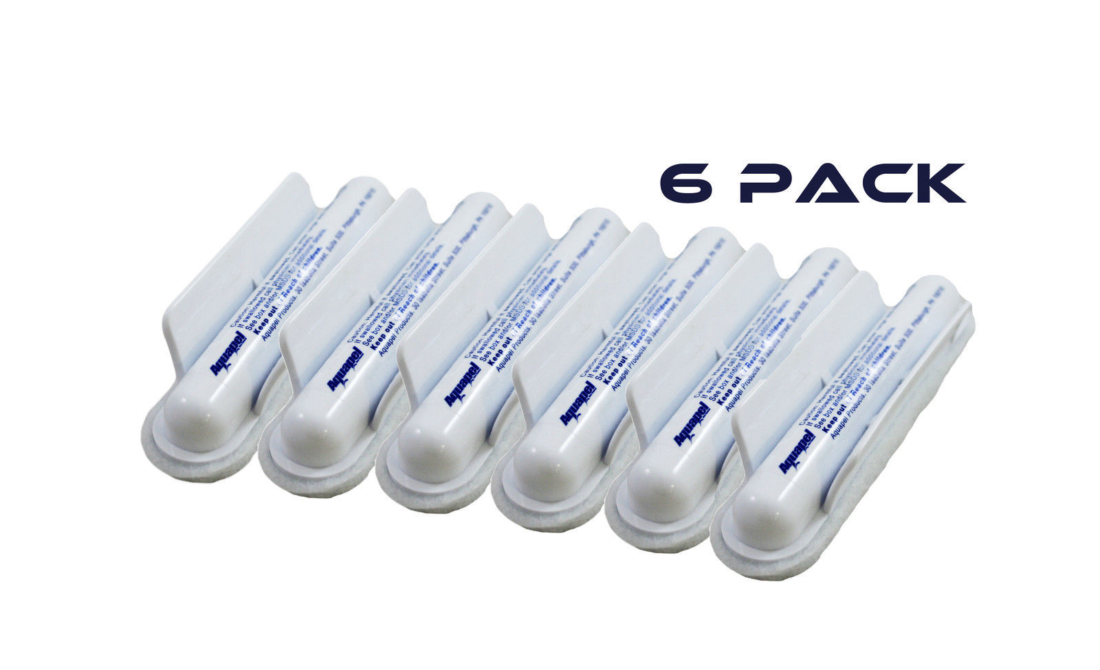 AQUAPEL Applicator (6) Windshield Glass Treatment Water Rain Repellent ...