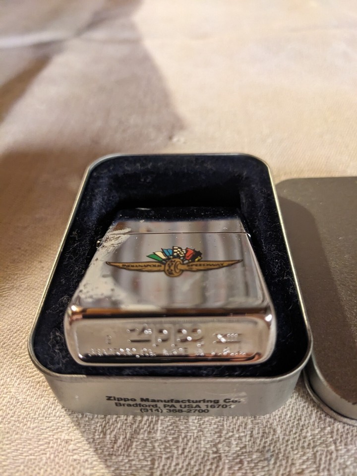 Zippo Indianapolis Speedway Lighter New | eBay