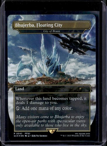 MTG Magic Final Fantasy Promo Bhujerba, Floating City CITY OF BRASS ...