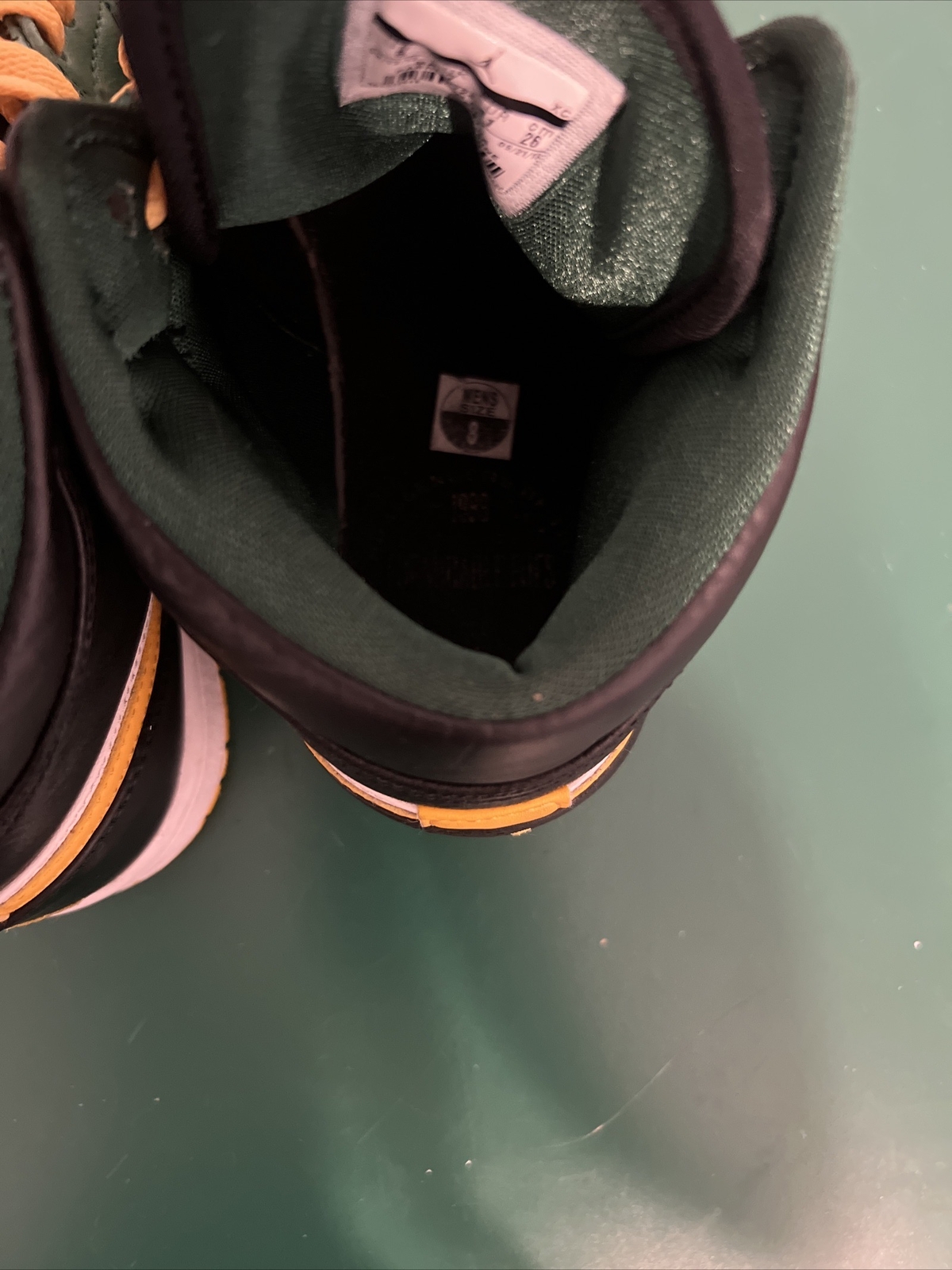 Nike Air Jordan 1 Seattle Super Sonics Men's Size 8 U… - Gem