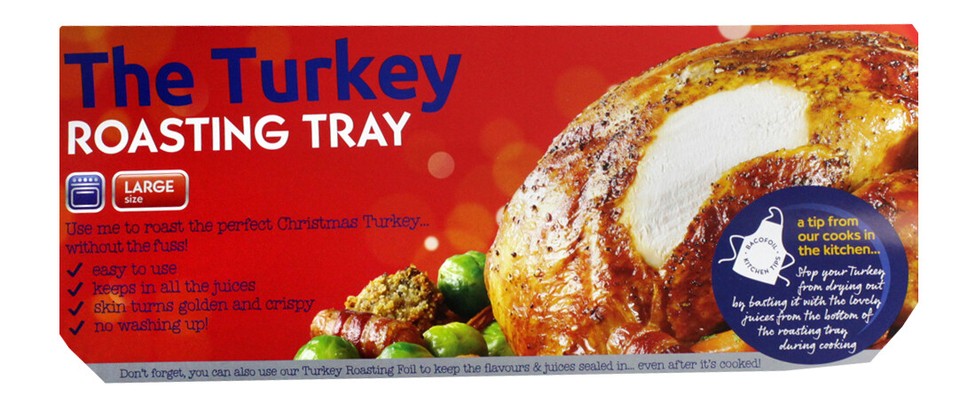 Large Oval Foil Turkey Roasting Tray Aluminium Disposable Catering Dish ...