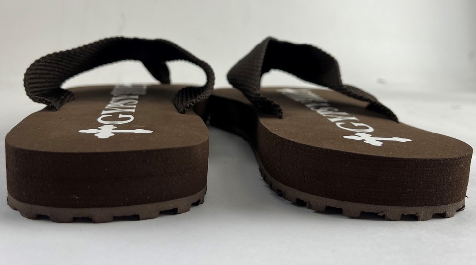 Gypsy Soule - 1" FLATS Traction Outsole Flip Flops Comfort Thong ...