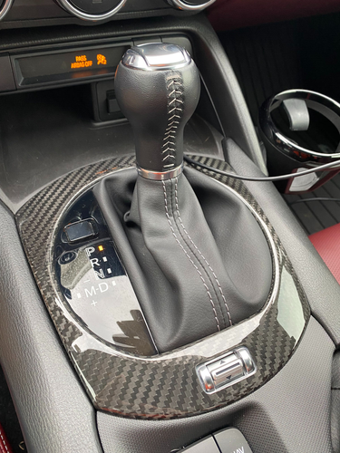 Interior Fit for MAZDA Mx5 Miata Nd Real Carbon Gear Shifter Cover ...