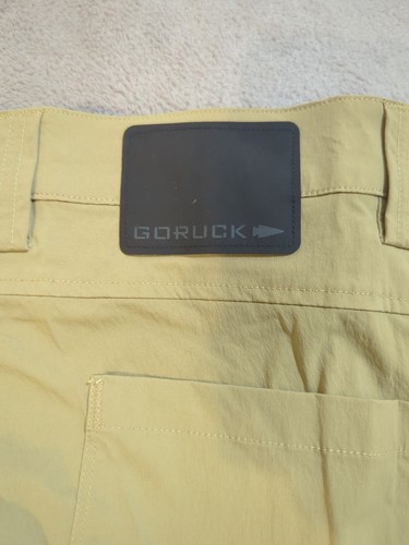 Goruck Men's Simple Pants Lightweight Toughdry Size 34x32 Coyote Brown ...