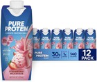 Pure Protein Strawberry Shake, 30g Complete 1 Fl Oz (Pack of 12 ...