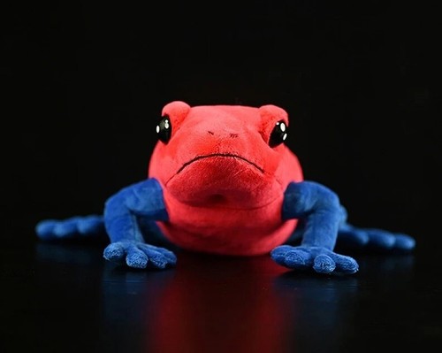 Poison dart frog 9-inch stuffed animal plush toy children's Christmas ...