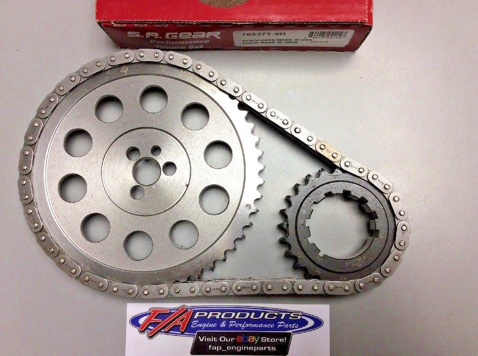 1996-2000 Big Block Chevy Gen VI Engines Billet Timing Set S.A. GEAR ...