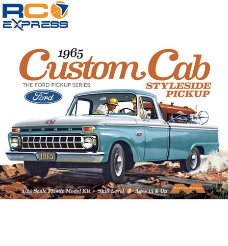 Moebius Models 1/25 1965 Ford Custom Cab Styleside Pickup Model Kit ...