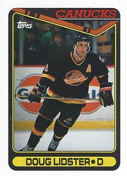 Doug Lidster 1990 Topps #207 Vancouver Canucks | eBay