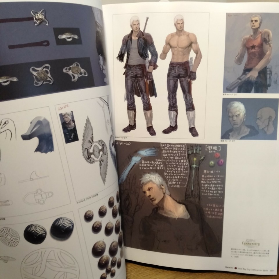 Devil May Cry 5 Official Art Works Capcom Illustration Art Book DMC NEW ...