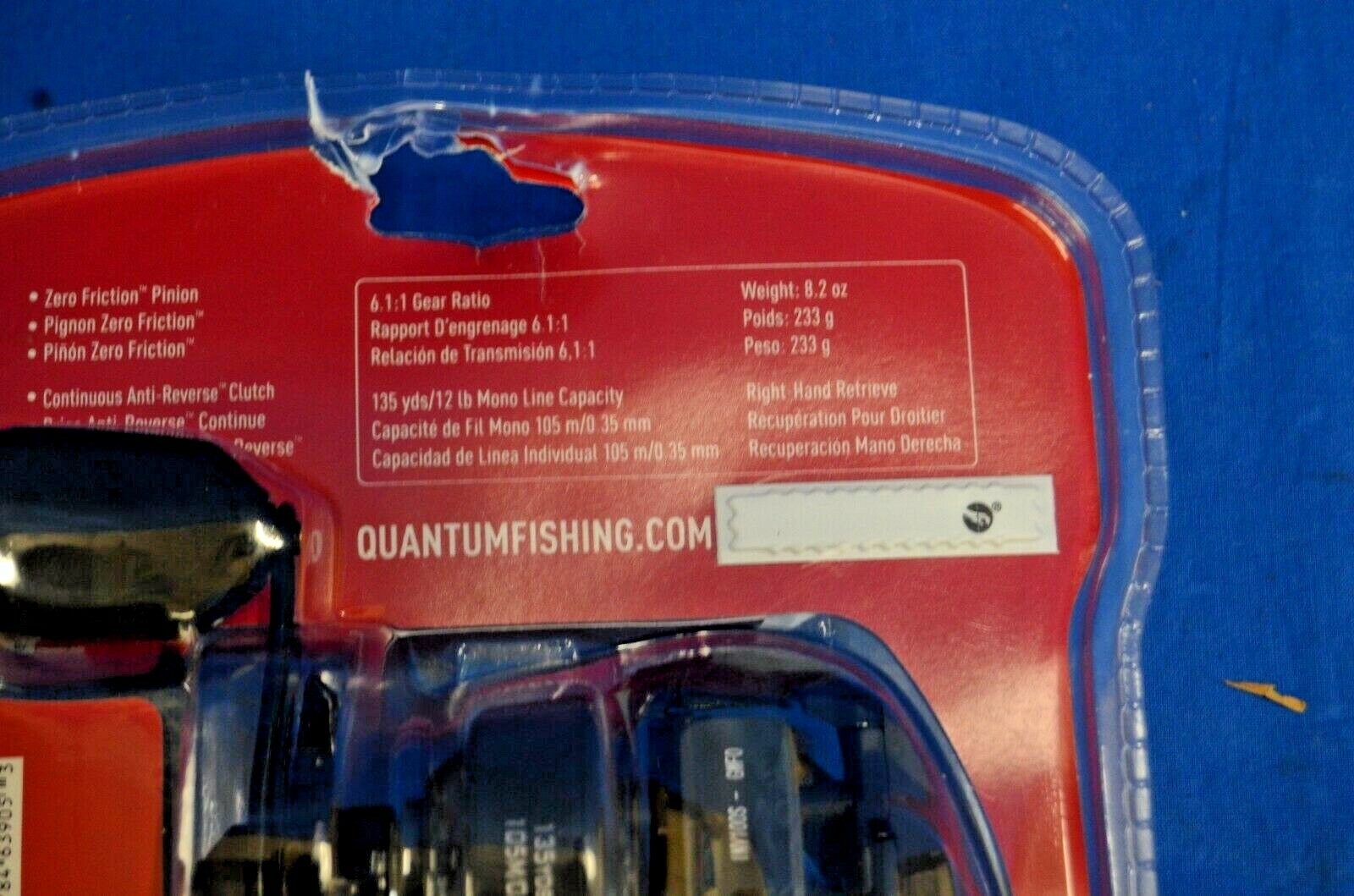 Quantum Invade Size 100 6.1:1 Casting Reel | eBay