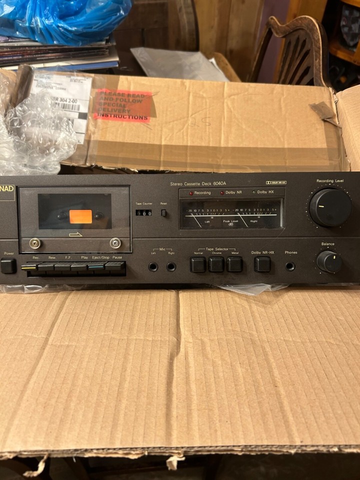 NAD 6040A Stereo Cassette Deck | eBay UK