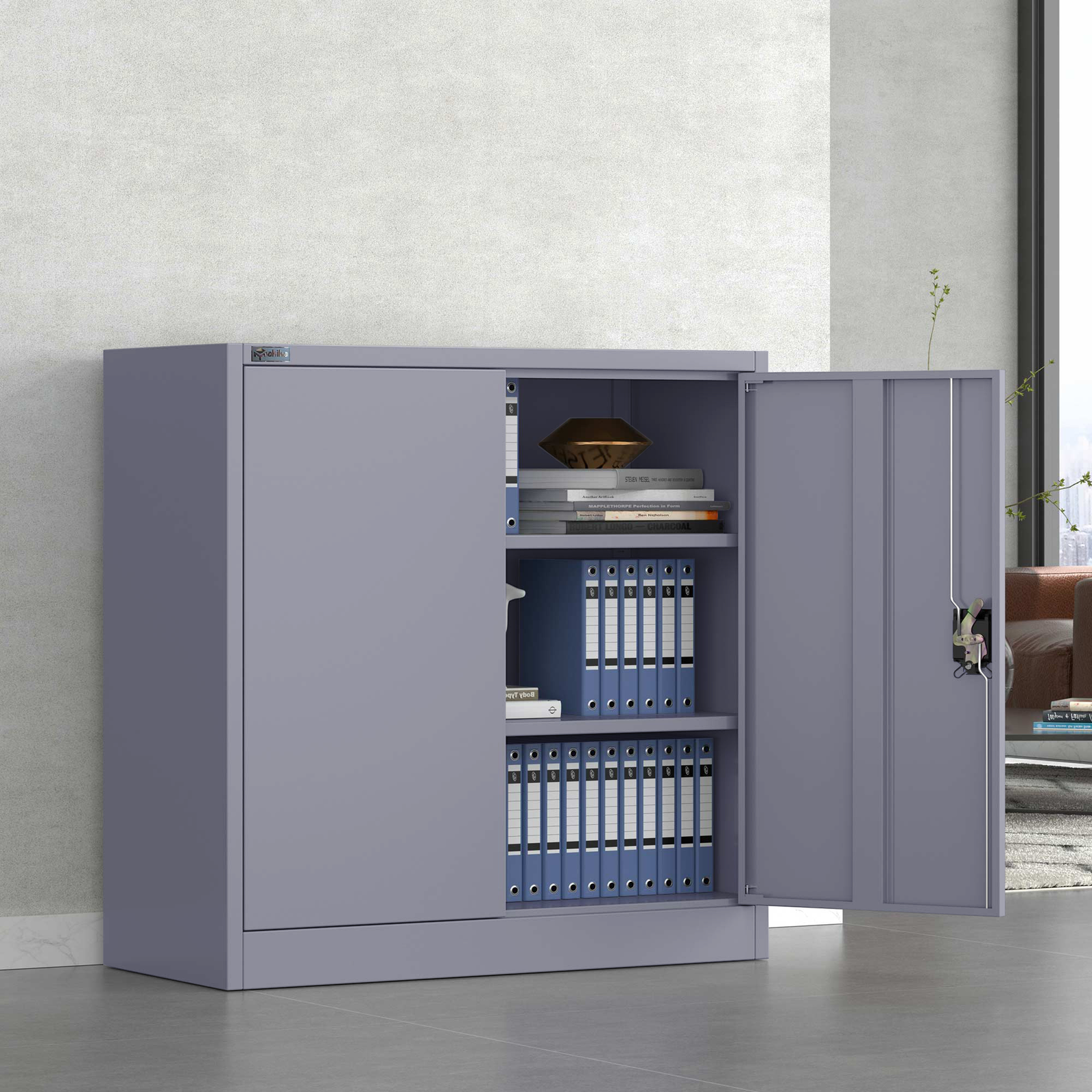 Makika Aktenschrank Büroschrank Stahlschrank Werkzeugschrank ...