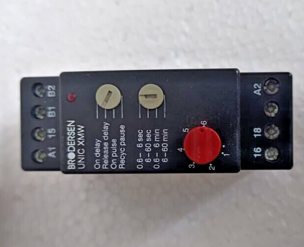 Brodersen unic xmw multi function time relay with free express shipping ...