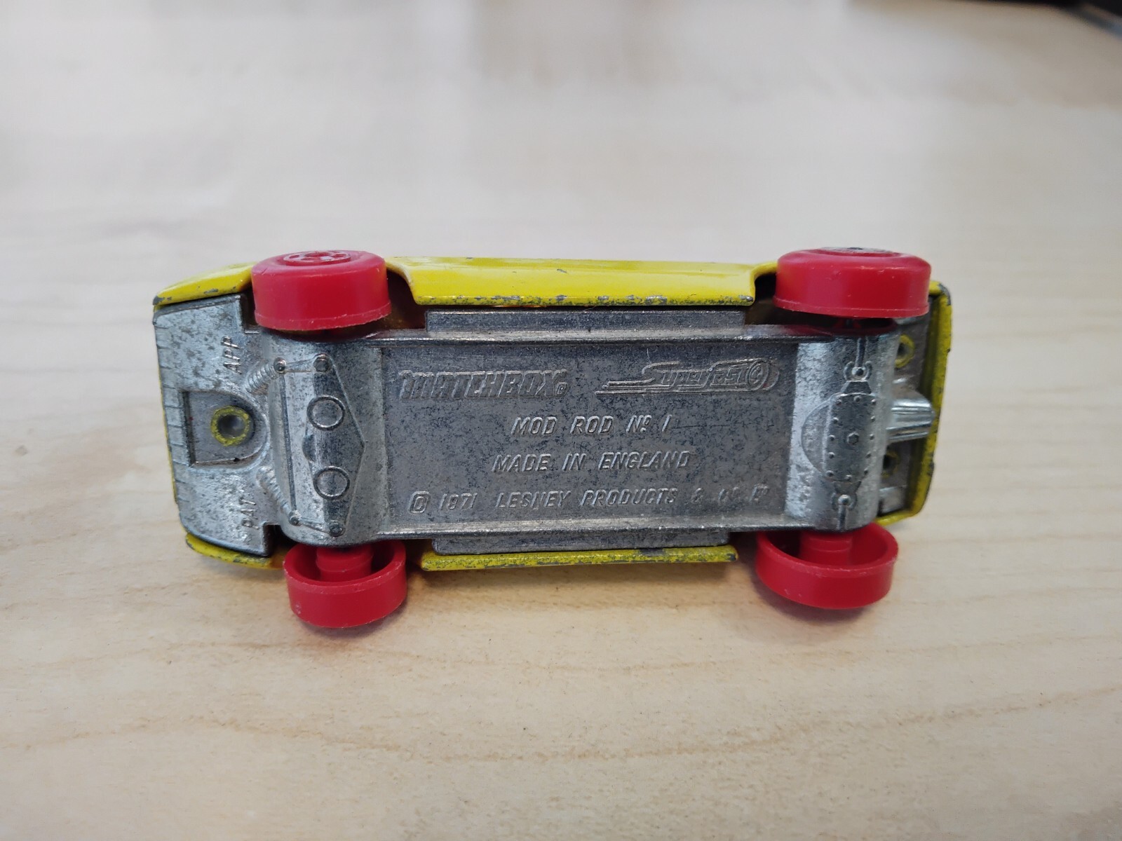 matchbox superfast No.1 Mod Rod 1971 Räder Orange | eBay.de