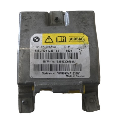 BMW E60 E63 E64 CAPTEUR PILIER GAUCHE SRS AIRBAG UNITÉ DE COMMANDE ...