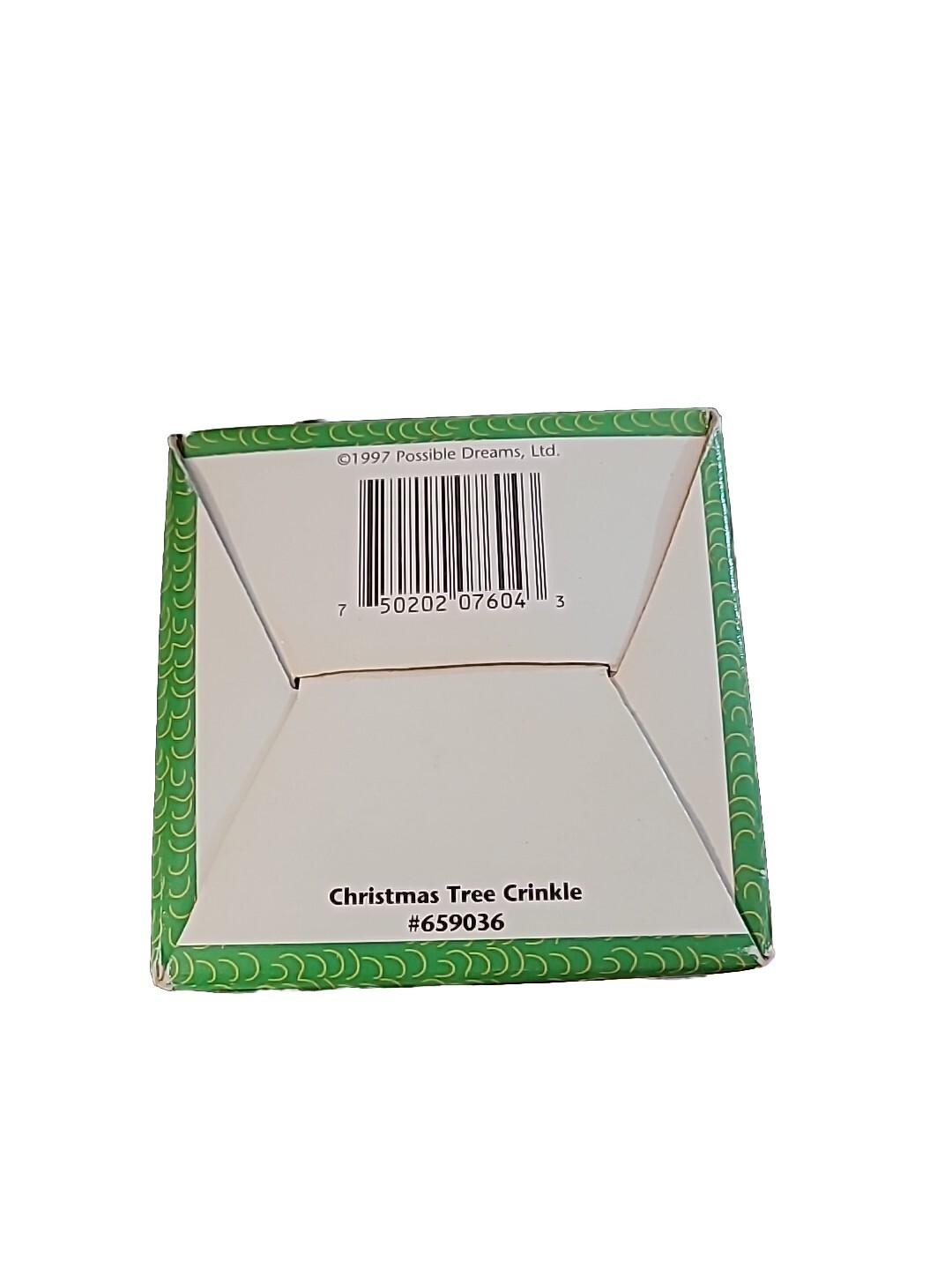 Crinkle Claus Christmas Tree Crinkle #659036 Vintage 1997 Possible ...