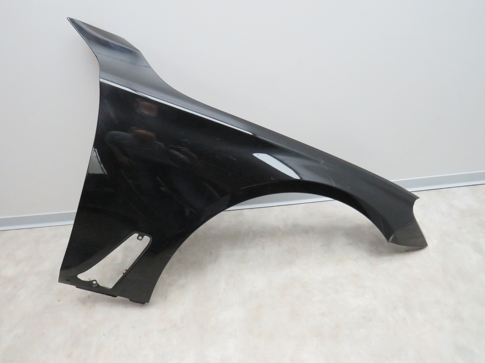 original Seitenwand Kotflügel vorne rechts Aluminium schwarz BMW 5er ...