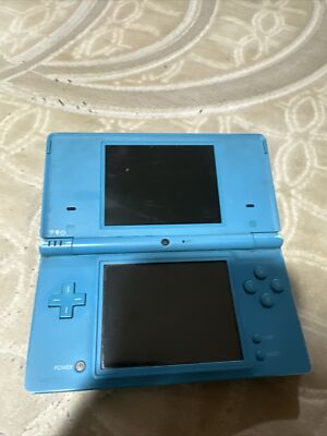 Nintendo DSi Light Blue Handheld Console Game System 45496718763 | eBay