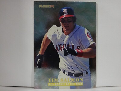 1994 Fleer Tim Salmon AL Rookie of the Year Tim Salmon #15 | eBay