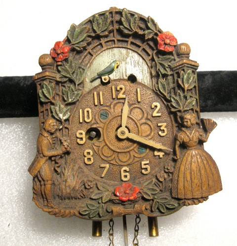 Vintage Keebler Animated Motion Mini Cuckoo Clock Works Needs Parts | eBay