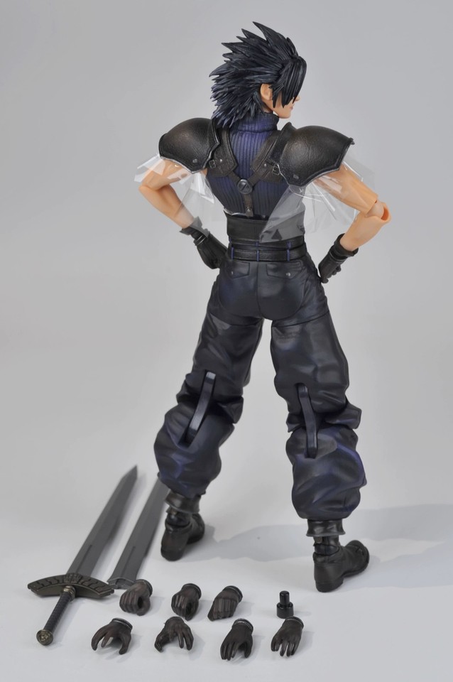 Zack Fair Play Arts figure Final Fantasy VII Crisis Core New No Box | eBay