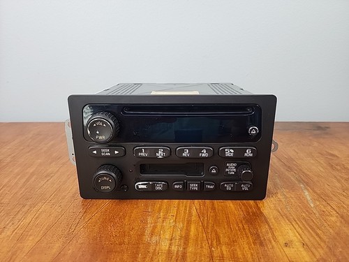 2003-05 Chevrolet Avalanche 1500 AM FM Radio CD Cassette Player ...