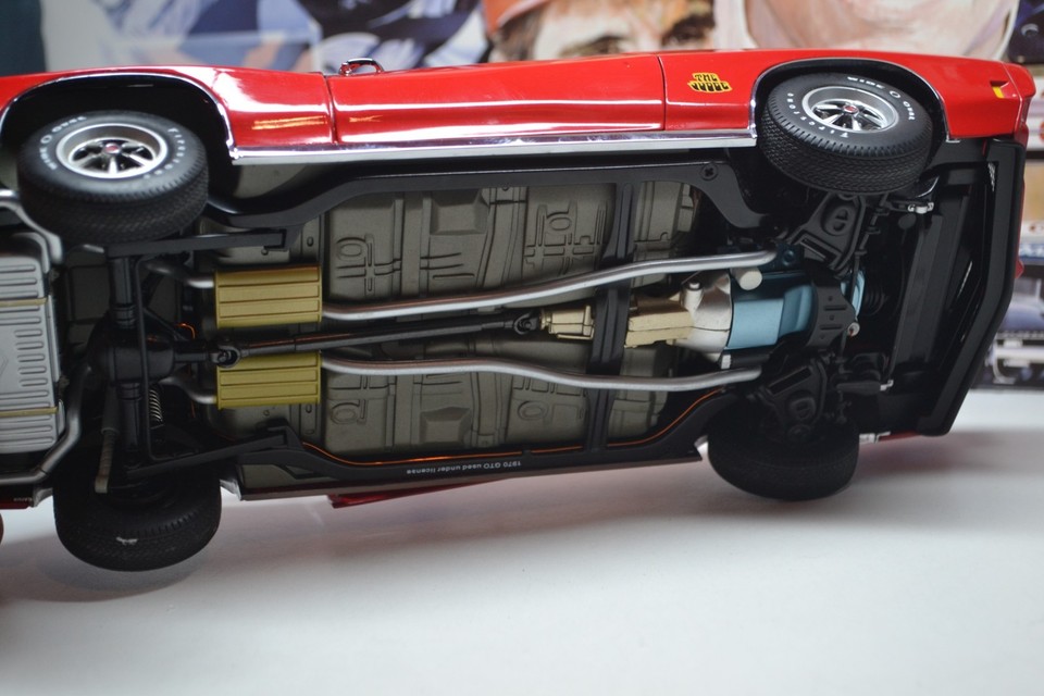 GMP MODELS - 1970 PONTIAC GTO JUDGE - RED - 1/18 SCALE MODEL CAR ...
