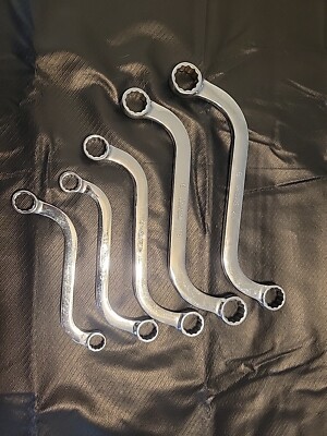 Snap On SBXM 5 Piece Metric S Shaped Box Wrench Set | eBay