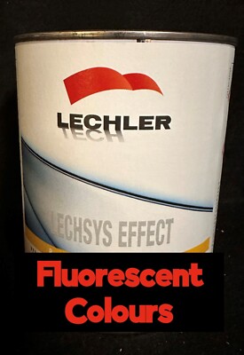 Fluorescent Ral Colours Lechler Effect Basecoat Paint 1lt | eBay UK
