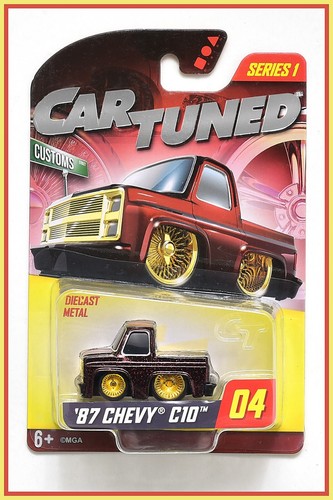 2024 Car Tuned Series 1 '87 Chevy C10 Candy Red Walgreens Exclusive | eBay