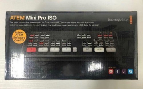 Blackmagic Design ATEM Mini Pro ISO Live Production Switcher from Japan ...