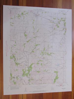Kingsville Missouri 1955 Original Vintage USGS Topo Map | eBay