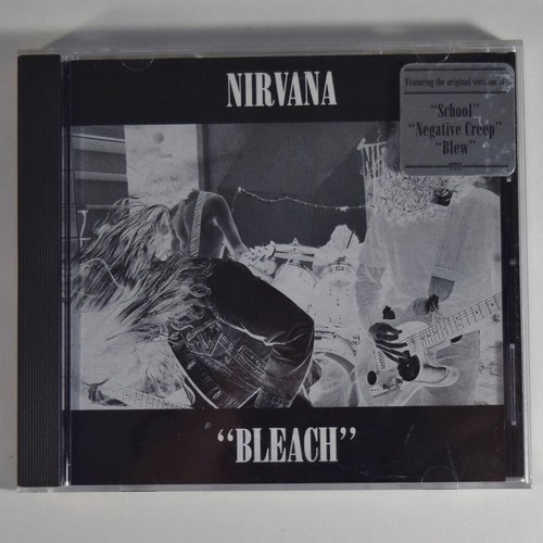Nirvana Bleach CD First Issue SUB POP Remastered 1989 with Hype Sticker | eBay