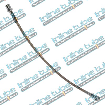 79-81 F-Body Z28 Trans Am Front Disc Brake Stainless Braided Flex Hose ...